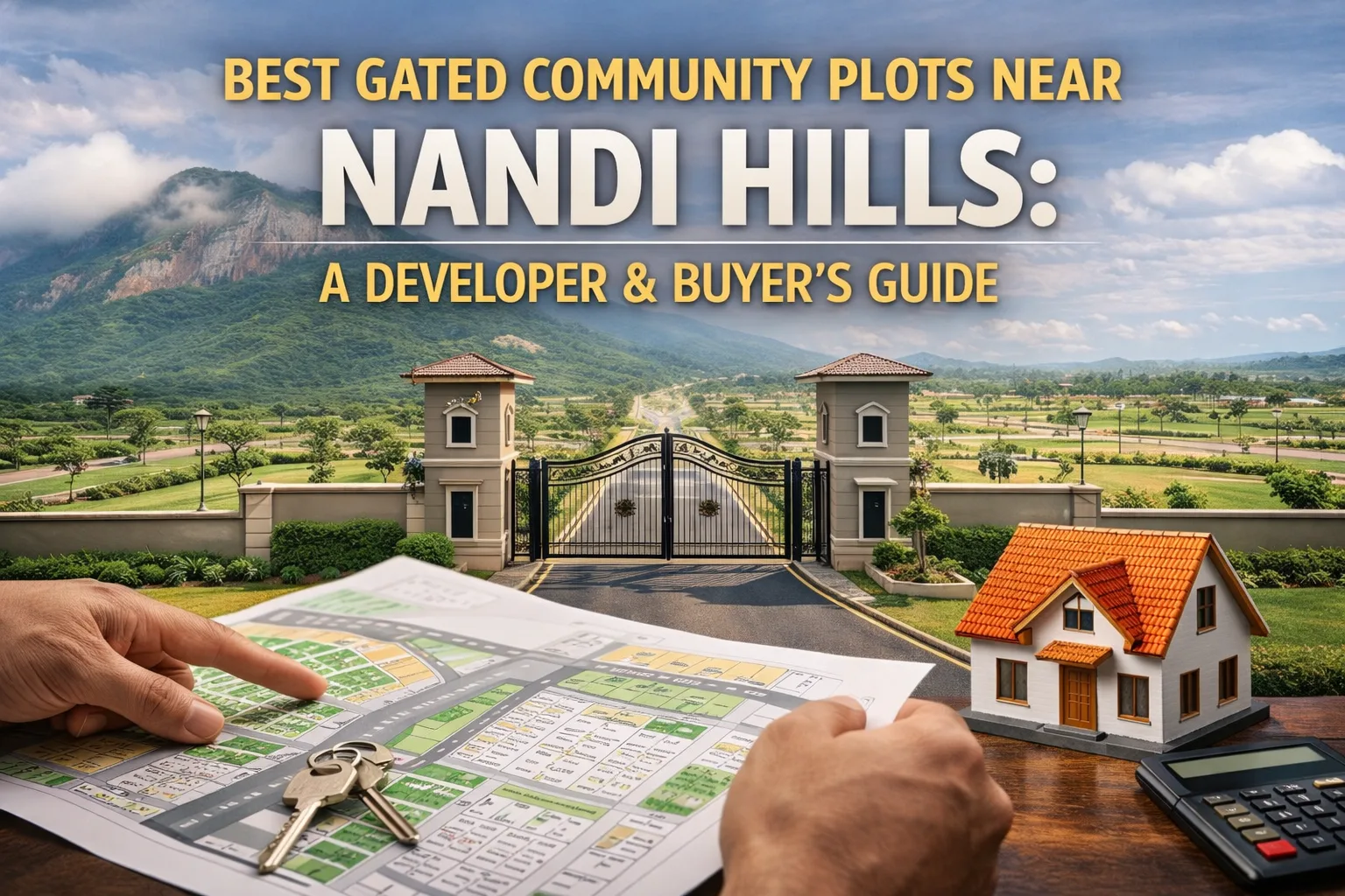 Best Gated Community Plots Near Nandi Hills