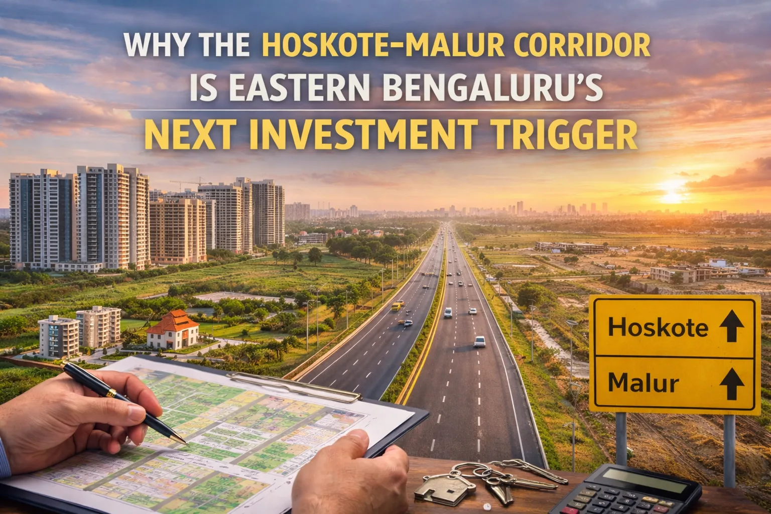 Hoskote–Malur Corridor | East Bengaluru’s Investment Boost